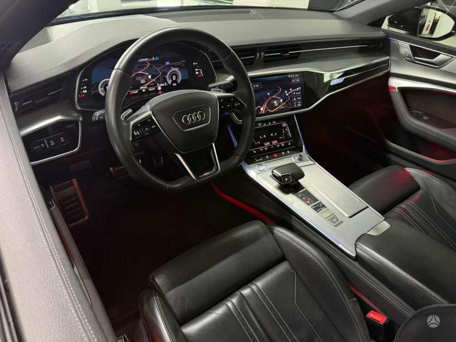 Black Audi A7 Sportback 2020 in Vilnius, with an engine capacity of 1.98 L and mileage of 104 thousand km for 46500 €, photo 10 on AUTOMOTO.COM.LV