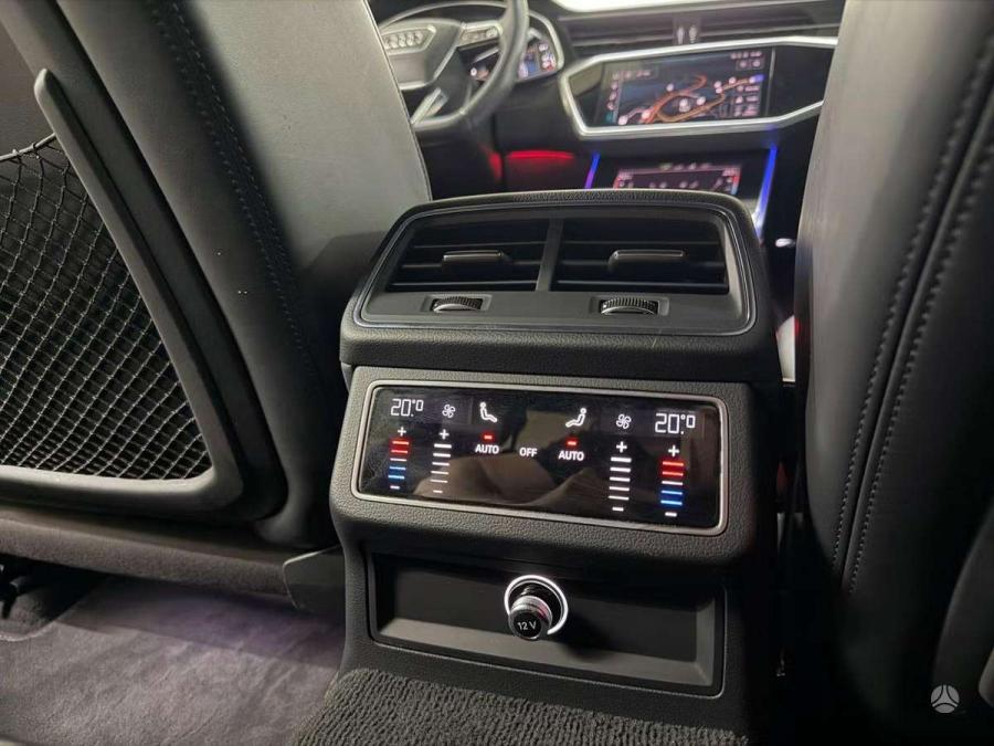 Black Audi A7 Sportback 2020 in Vilnius, with an engine capacity of 1.98 L and mileage of 104 thousand km for 46500 €, photo 13 on AUTOMOTO.COM.LV