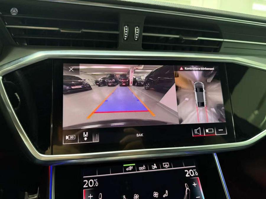 Black Audi A7 Sportback 2020 in Vilnius, with an engine capacity of 1.98 L and mileage of 104 thousand km for 46500 €, photo 15 on AUTOMOTO.COM.LV