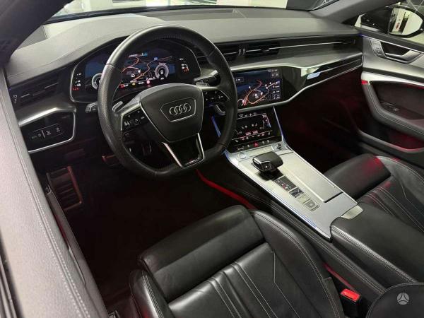 Black Audi A7 Sportback 2020 in Vilnius, with an engine capacity of 1.98 L and mileage of 104 thousand km for 46500 €, photo 10 on AUTOMOTO.COM.LV