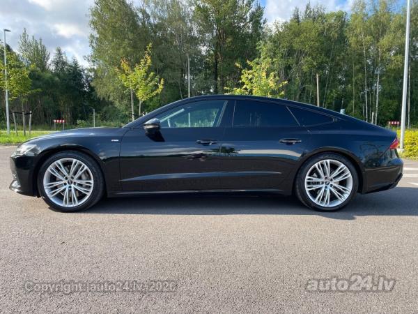Black Audi A7 Sportback 2021 in Parnu, with an engine capacity of 2.00 L and mileage of 92 thousand km for 39499 €, photo 6 on AUTOMOTO.COM.LV