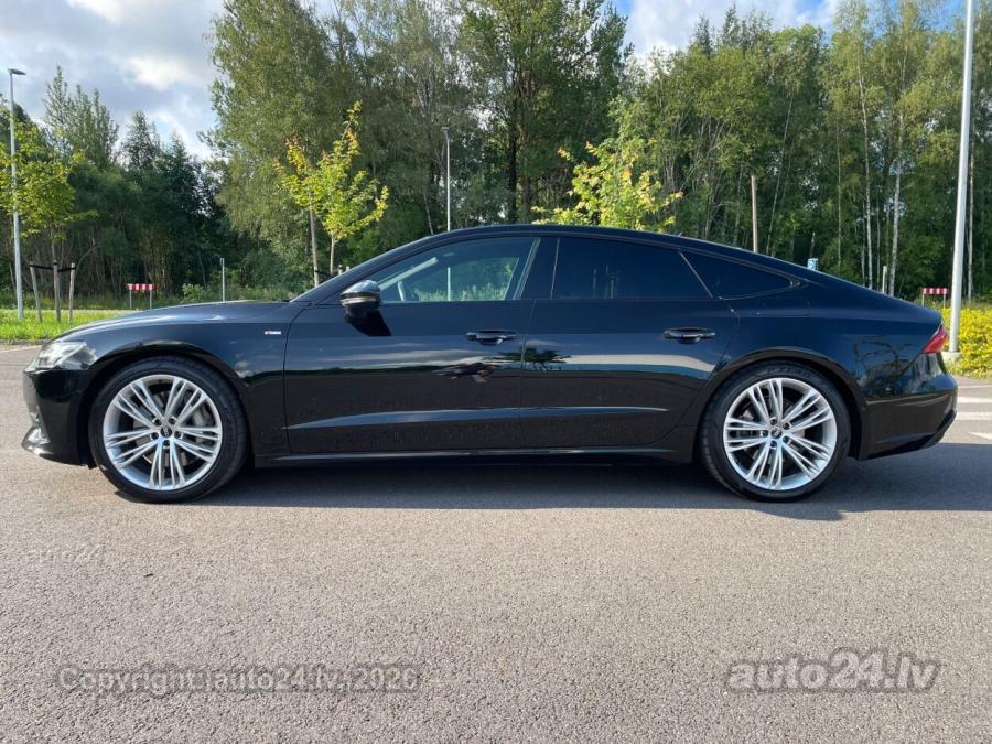 Black Audi A7 Sportback 2021 in Parnu, with an engine capacity of 2.00 L and mileage of 92 thousand km for 39499 €, photo 7 on AUTOMOTO.COM.LV