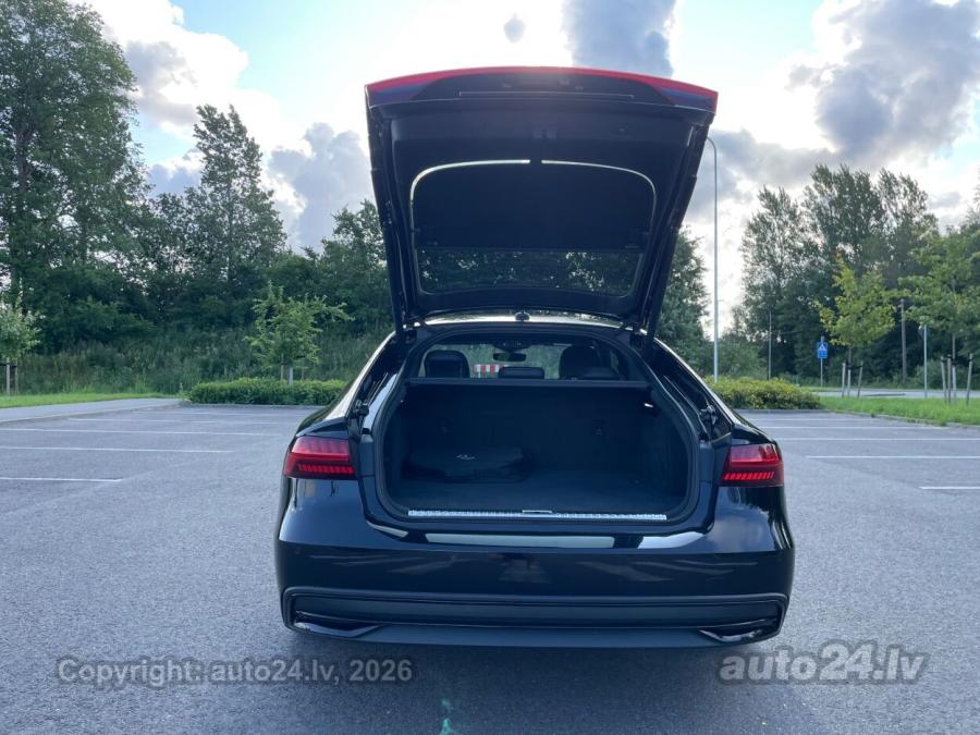 Black Audi A7 Sportback 2021 in Parnu, with an engine capacity of 2.00 L and mileage of 92 thousand km for 39499 €, photo 11 on AUTOMOTO.COM.LV