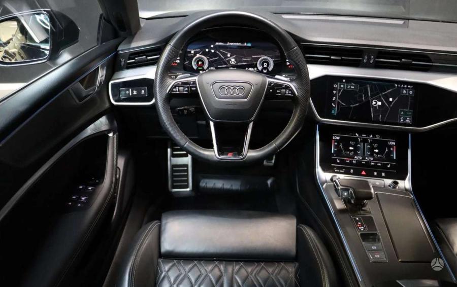 Melns Audi A7 Sportback 2021 Viļņa, ar dzinēja tilpumu 1.98 L un nobraukumu 13 tūkst. km par 49500 €, foto 4 vietnē AUTOMOTO.COM.LV