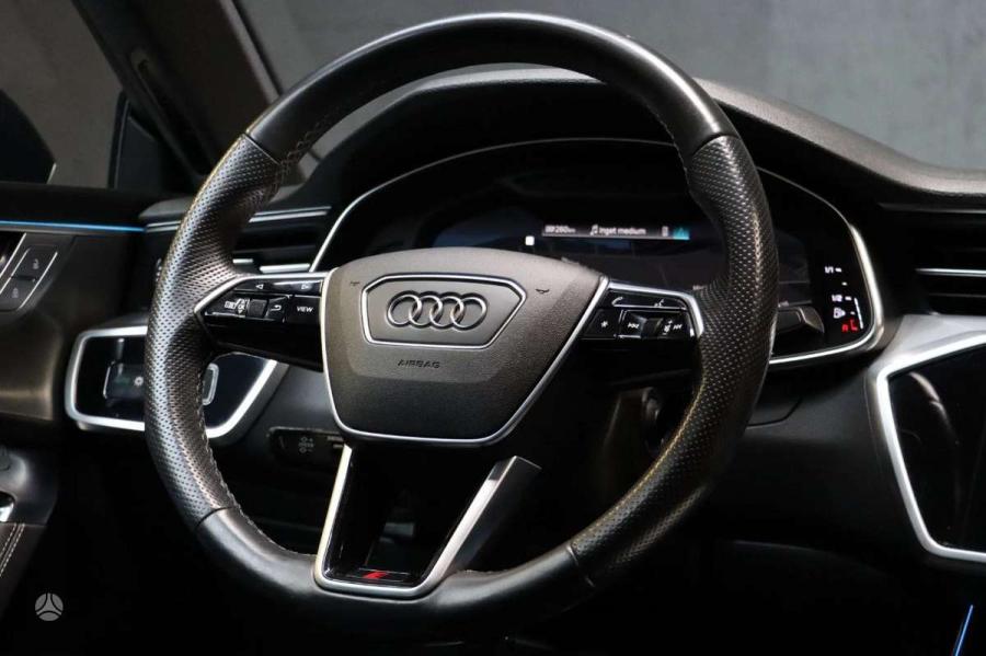 Melns Audi A7 Sportback 2021 Viļņa, ar dzinēja tilpumu 1.98 L un nobraukumu 13 tūkst. km par 49500 €, foto 17 vietnē AUTOMOTO.COM.LV