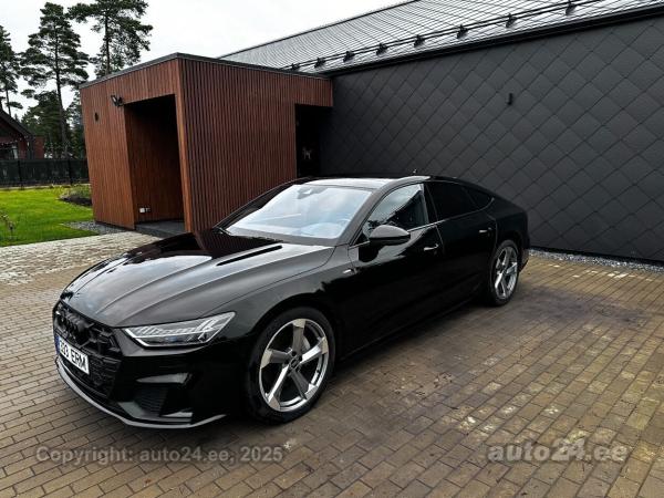 Melns Audi A7 Sportback 2023 Tallina, ar dzinēja tilpumu 2.00 L un nobraukumu 49 tūkst. km par 63500 €, foto 11 vietnē AUTOMOTO.COM.LV
