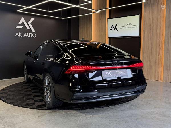 Black Audi A7 Sportback 2023 in Kaunas, with an engine capacity of 1.98 L and mileage of 12 thousand km for 49990 €, photo 9 on AUTOMOTO.COM.LV