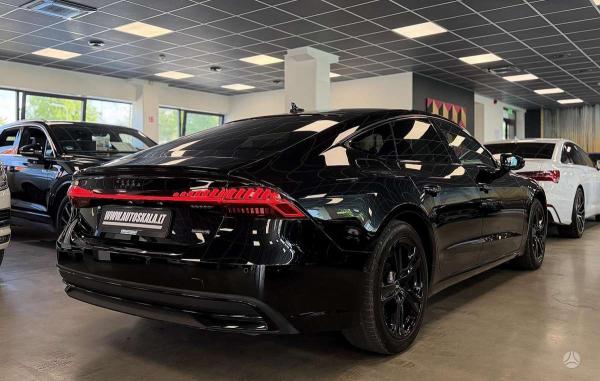 Melns Audi A7 Sportback 2025 Klaipėda, ar dzinēja tilpumu 1.98 L un nobraukumu 16 tūkst. km par 55000 €, foto 2 vietnē AUTOMOTO.COM.LV