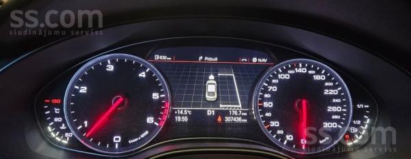Black Audi A7 Sportback 2012 in Daugavpils, with an engine capacity of 3.00 L and mileage of 308 thousand km for 13900 €, photo 11 on AUTOMOTO.COM.LV