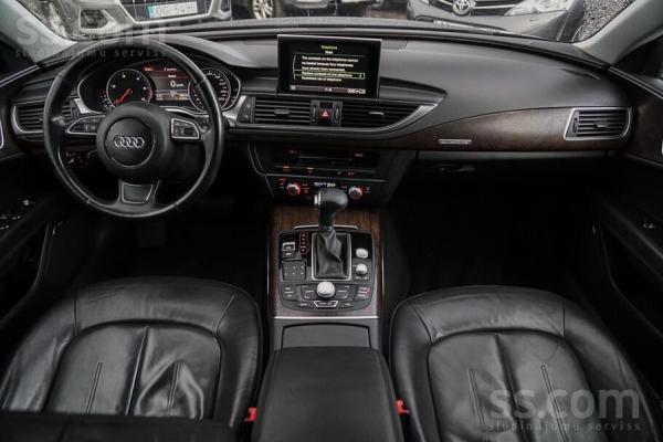 Black Audi A7 Sportback 2010 in Riga, with an engine capacity of 3.00 L and mileage of 373 thousand km for 9490 €, photo 10 on AUTOMOTO.COM.LV