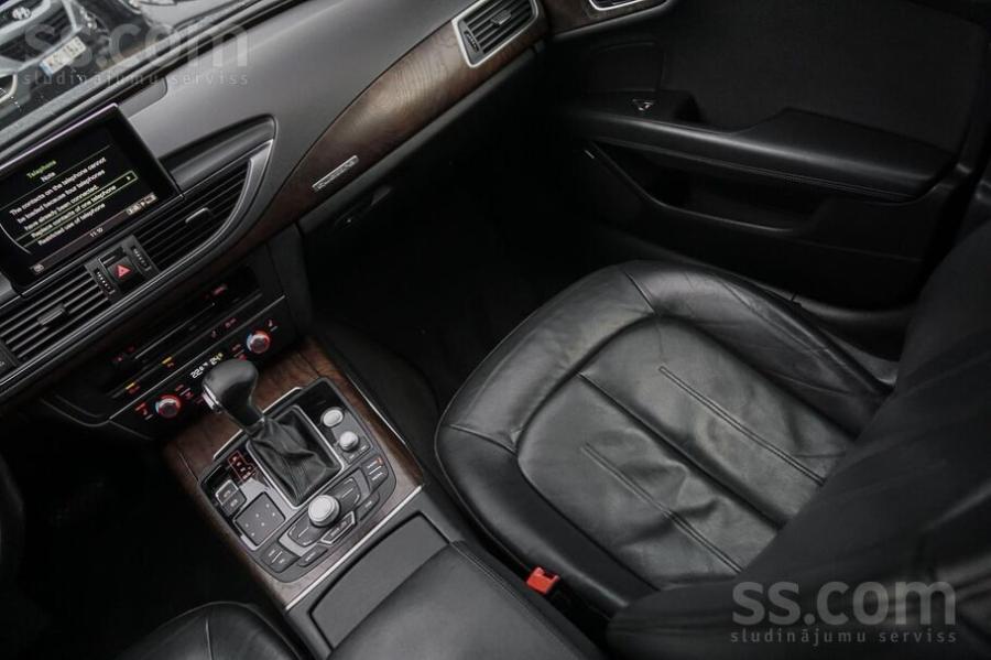 Black Audi A7 Sportback 2010 in Riga, with an engine capacity of 3.00 L and mileage of 373 thousand km for 9490 €, photo 11 on AUTOMOTO.COM.LV