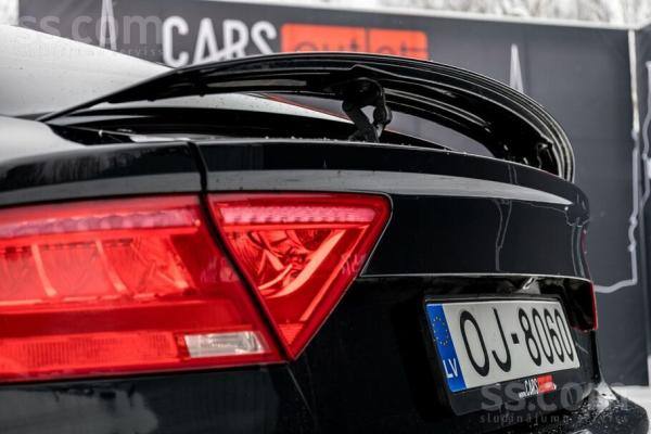 Melns Audi A7 Sportback 2010 Rīga, ar dzinēja tilpumu 3.00 L un nobraukumu 373 tūkst. km par 11990 €, foto 9 vietnē AUTOMOTO.COM.LV