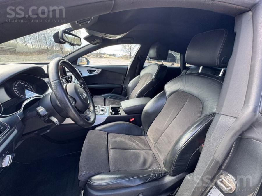 Melns Audi A7 Sportback 2010 Rīga, ar dzinēja tilpumu 3.00 L un nobraukumu 0 tūkst. km par 10899 €, foto 10 vietnē AUTOMOTO.COM.LV