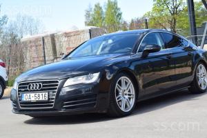 Black Audi A7 Sportback 2011 in Riga, with an engine capacity of 3.00 L and mileage of 0 thousand km for 12350 €, photo 3 on AUTOMOTO.COM.LV
