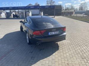 Black Audi A7 Sportback 2011 in Rezekne, with an engine capacity of 3.00 L and mileage of 267 thousand km for 14500 €, photo 3 on AUTOMOTO.COM.LV