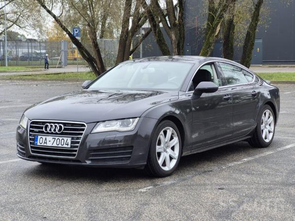 Black Audi A7 Sportback 2011 in Riga, with an engine capacity of 2.80 L and mileage of 0 thousand km for 10550 €, photo 2 on AUTOMOTO.COM.LV