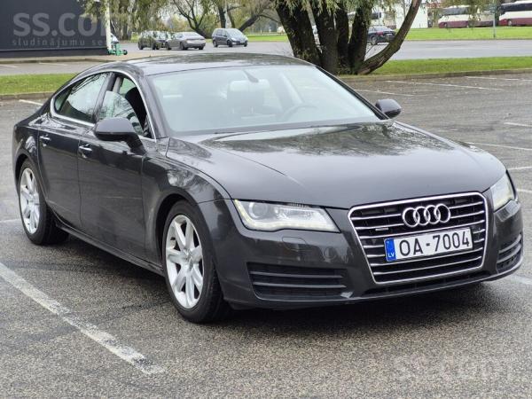 Black Audi A7 Sportback 2011 in Riga, with an engine capacity of 2.80 L and mileage of 0 thousand km for 10550 €, photo 3 on AUTOMOTO.COM.LV
