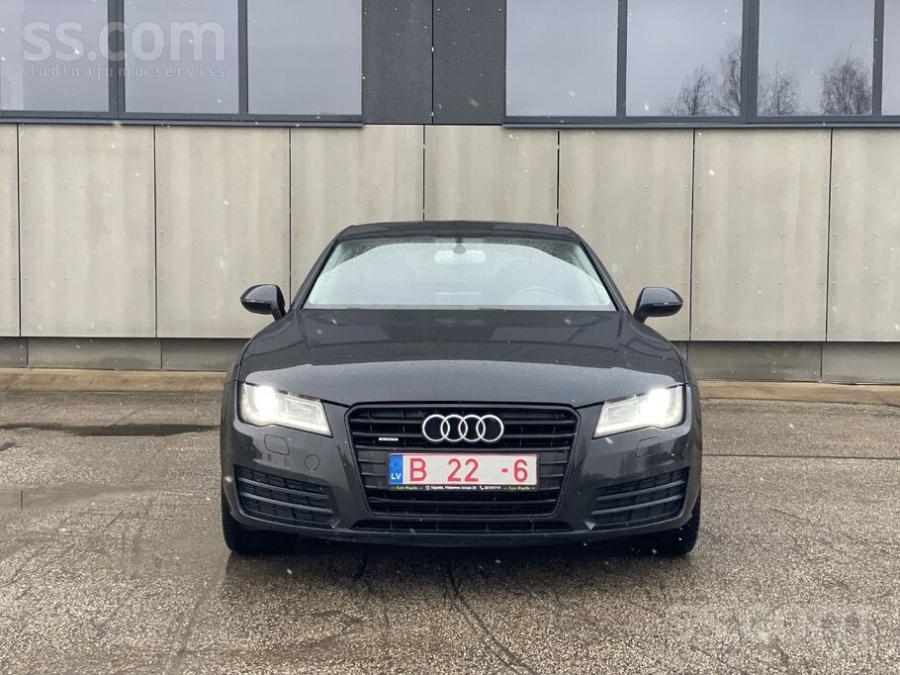 Melns Audi A7 Sportback 2011 Rīga, ar dzinēja tilpumu 3.00 L un nobraukumu 375 tūkst. km par 10390 €, foto 2 vietnē AUTOMOTO.COM.LV