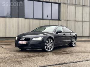 Melns Audi A7 Sportback 2011 Rīga, ar dzinēja tilpumu 3.00 L un nobraukumu 375 tūkst. km par 10390 €, foto 3 vietnē AUTOMOTO.COM.LV