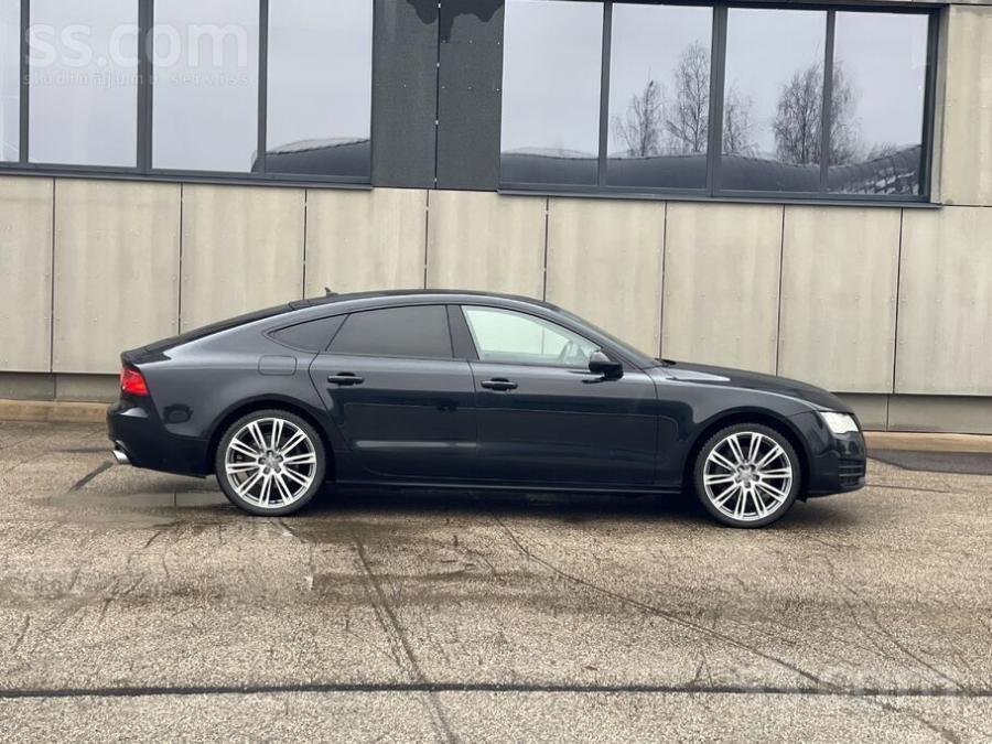 Melns Audi A7 Sportback 2011 Rīga, ar dzinēja tilpumu 3.00 L un nobraukumu 375 tūkst. km par 10390 €, foto 7 vietnē AUTOMOTO.COM.LV