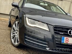Melns Audi A7 Sportback 2011 Rīga, ar dzinēja tilpumu 3.00 L un nobraukumu 375 tūkst. km par 10390 €, foto 13 vietnē AUTOMOTO.COM.LV