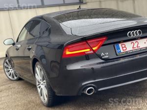 Melns Audi A7 Sportback 2011 Rīga, ar dzinēja tilpumu 3.00 L un nobraukumu 375 tūkst. km par 10390 €, foto 14 vietnē AUTOMOTO.COM.LV