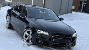 Melns Audi A7 Sportback 2011 Jūrmala, ar dzinēja tilpumu 3.00 L un nobraukumu 0 tūkst. km par 12350 €, foto 2 vietnē AUTOMOTO.COM.LV