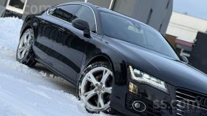 Melns Audi A7 Sportback 2011 Jūrmala, ar dzinēja tilpumu 3.00 L un nobraukumu 0 tūkst. km par 12350 €, foto 4 vietnē AUTOMOTO.COM.LV