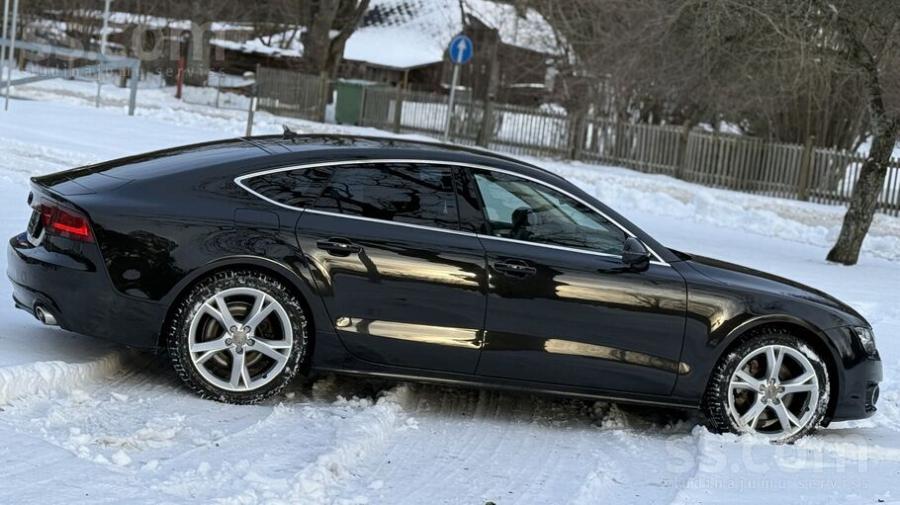 Melns Audi A7 Sportback 2011 Jūrmala, ar dzinēja tilpumu 3.00 L un nobraukumu 0 tūkst. km par 12350 €, foto 8 vietnē AUTOMOTO.COM.LV