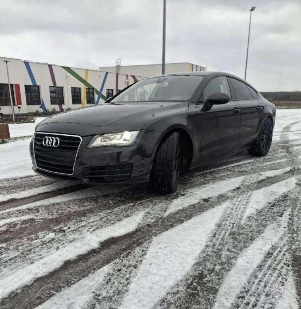 Melns Audi A7 Sportback 2011 Viļņa, ar dzinēja tilpumu 3.00 L un nobraukumu 295 tūkst. km par 8000 €, foto 1 vietnē AUTOMOTO.COM.LV