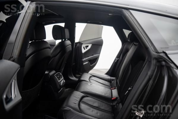 Black Audi A7 Sportback 2011 in Tallinn, with an engine capacity of 3.00 L and mileage of 276 thousand km for 13999 €, photo 8 on AUTOMOTO.COM.LV