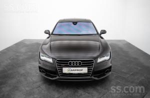 Black Audi A7 Sportback 2011 in Tallinn, with an engine capacity of 3.00 L and mileage of 276 thousand km for 13999 €, photo 2 on AUTOMOTO.COM.LV