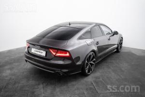 Black Audi A7 Sportback 2011 in Tallinn, with an engine capacity of 3.00 L and mileage of 276 thousand km for 13999 €, photo 4 on AUTOMOTO.COM.LV