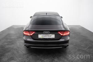 Black Audi A7 Sportback 2011 in Tallinn, with an engine capacity of 3.00 L and mileage of 276 thousand km for 13999 €, photo 5 on AUTOMOTO.COM.LV