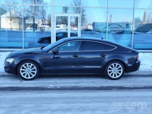 Black Audi A7 Sportback 2011 in Rezekne, with an engine capacity of 3.00 L and mileage of 339 thousand km for 11700 €, photo 5 on AUTOMOTO.COM.LV