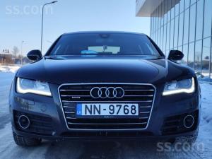 Black Audi A7 Sportback 2011 in Rezekne, with an engine capacity of 3.00 L and mileage of 339 thousand km for 11700 €, photo 7 on AUTOMOTO.COM.LV