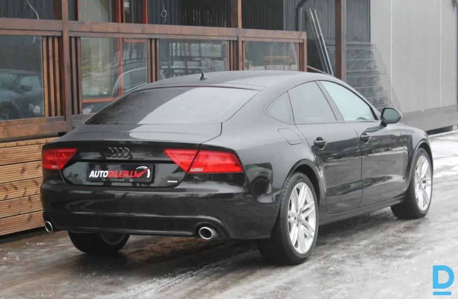 Melns Audi A7 Sportback 2011 Rīga, ar dzinēja tilpumu 3.00 L un nobraukumu 288 tūkst. km par 14590 €, foto 2 vietnē AUTOMOTO.COM.LV