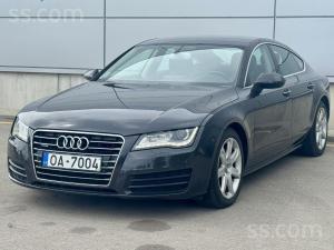 Melns Audi A7 Sportback 2011 Rīga, ar dzinēja tilpumu 2.80 L un nobraukumu 0 tūkst. km par 9550 €, foto  vietnē AUTOMOTO.COM.LV