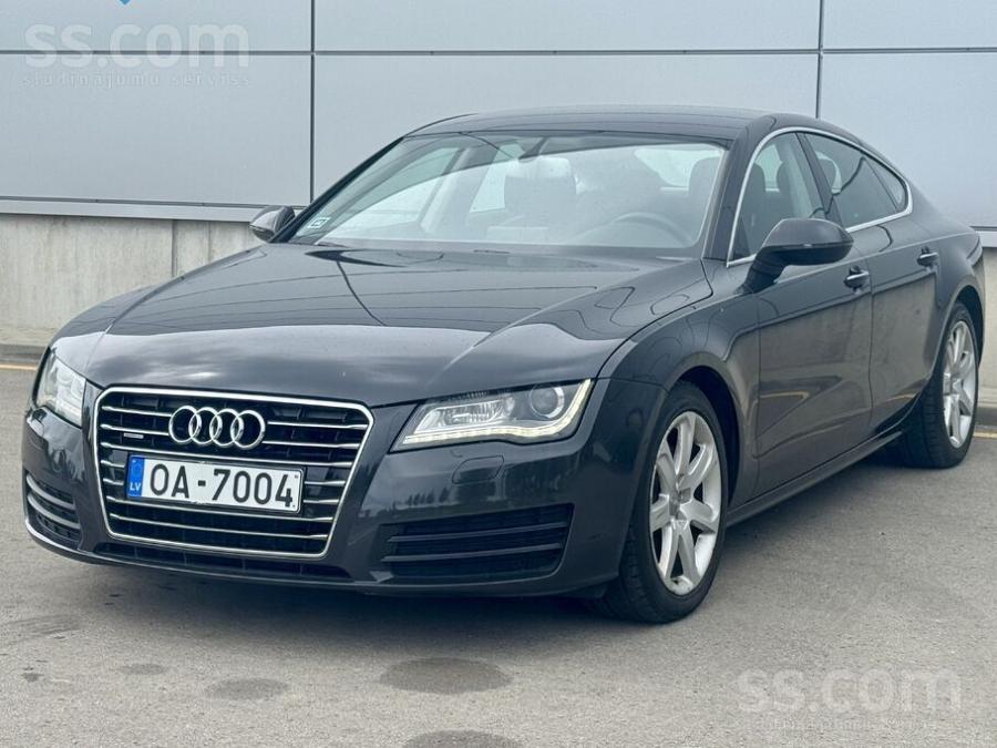 Melns Audi A7 Sportback 2011 Rīga, ar dzinēja tilpumu 2.80 L un nobraukumu 0 tūkst. km par 9550 €, foto 1 vietnē AUTOMOTO.COM.LV