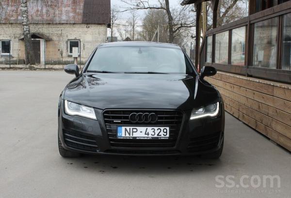 Melns Audi A7 Sportback 2011 Rīga, ar dzinēja tilpumu 3.00 L un nobraukumu 0 tūkst. km par 11900 €, foto 3 vietnē AUTOMOTO.COM.LV