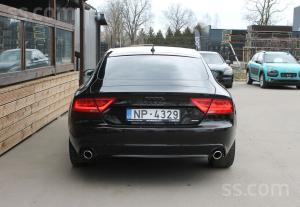 Black Audi A7 Sportback 2011 in Riga, with an engine capacity of 3.00 L and mileage of 0 thousand km for 11900 €, photo 7 on AUTOMOTO.COM.LV