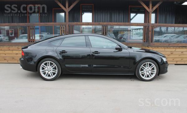 Melns Audi A7 Sportback 2011 Rīga, ar dzinēja tilpumu 3.00 L un nobraukumu 0 tūkst. km par 11900 €, foto 8 vietnē AUTOMOTO.COM.LV