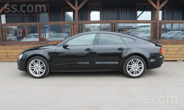 Melns Audi A7 Sportback 2011 Rīga, ar dzinēja tilpumu 3.00 L un nobraukumu 0 tūkst. km par 11900 €, foto 9 vietnē AUTOMOTO.COM.LV