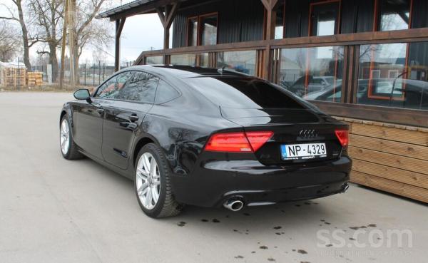 Melns Audi A7 Sportback 2011 Rīga, ar dzinēja tilpumu 3.00 L un nobraukumu 0 tūkst. km par 11900 €, foto 10 vietnē AUTOMOTO.COM.LV