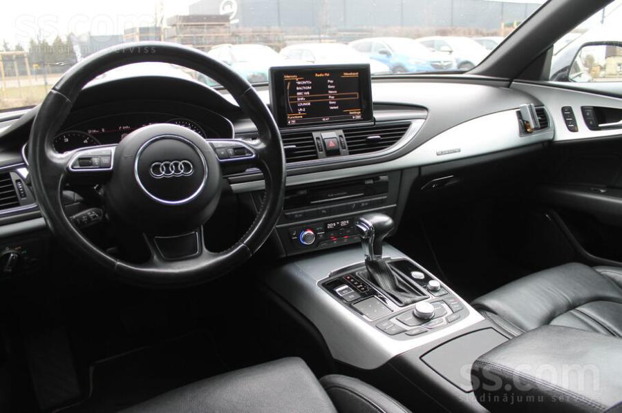 Black Audi A7 Sportback 2011 in Riga, with an engine capacity of 3.00 L and mileage of 0 thousand km for 11900 €, photo 25 on AUTOMOTO.COM.LV