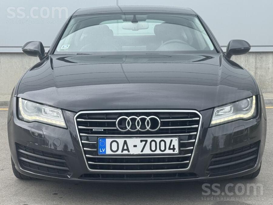 Black Audi A7 Sportback 2011 in Riga, with an engine capacity of 2.80 L and mileage of 0 thousand km for 8990 €, photo 4 on AUTOMOTO.COM.LV