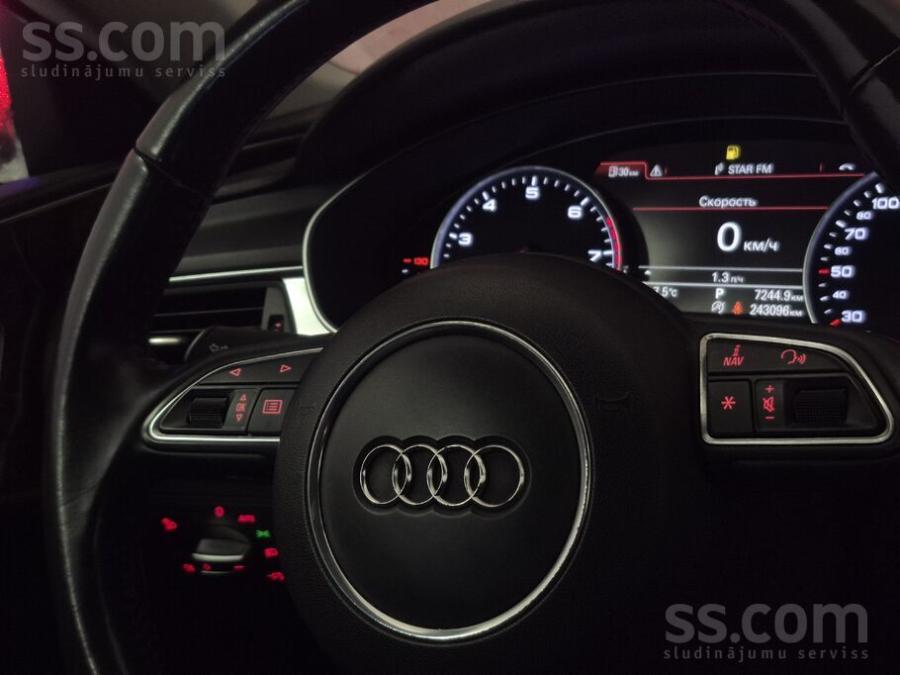Black Audi A7 Sportback 2011 in Riga, with an engine capacity of 2.80 L and mileage of 0 thousand km for 8990 €, photo 18 on AUTOMOTO.COM.LV