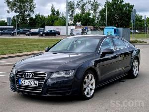 Черный Ауди А7 Спортбек 2011 в Рига, объемом двигателя 2.80 л и пробегом 0 тыс. км за 8990 €, фото  на AUTOMOTO.COM.LV