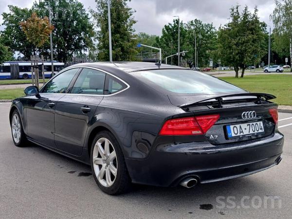 Melns Audi A7 Sportback 2011 Rīga, ar dzinēja tilpumu 2.80 L un nobraukumu 0 tūkst. km par 8990 €, foto 2 vietnē AUTOMOTO.COM.LV