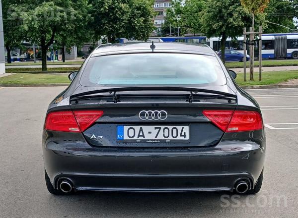 Melns Audi A7 Sportback 2011 Rīga, ar dzinēja tilpumu 2.80 L un nobraukumu 0 tūkst. km par 8990 €, foto 3 vietnē AUTOMOTO.COM.LV